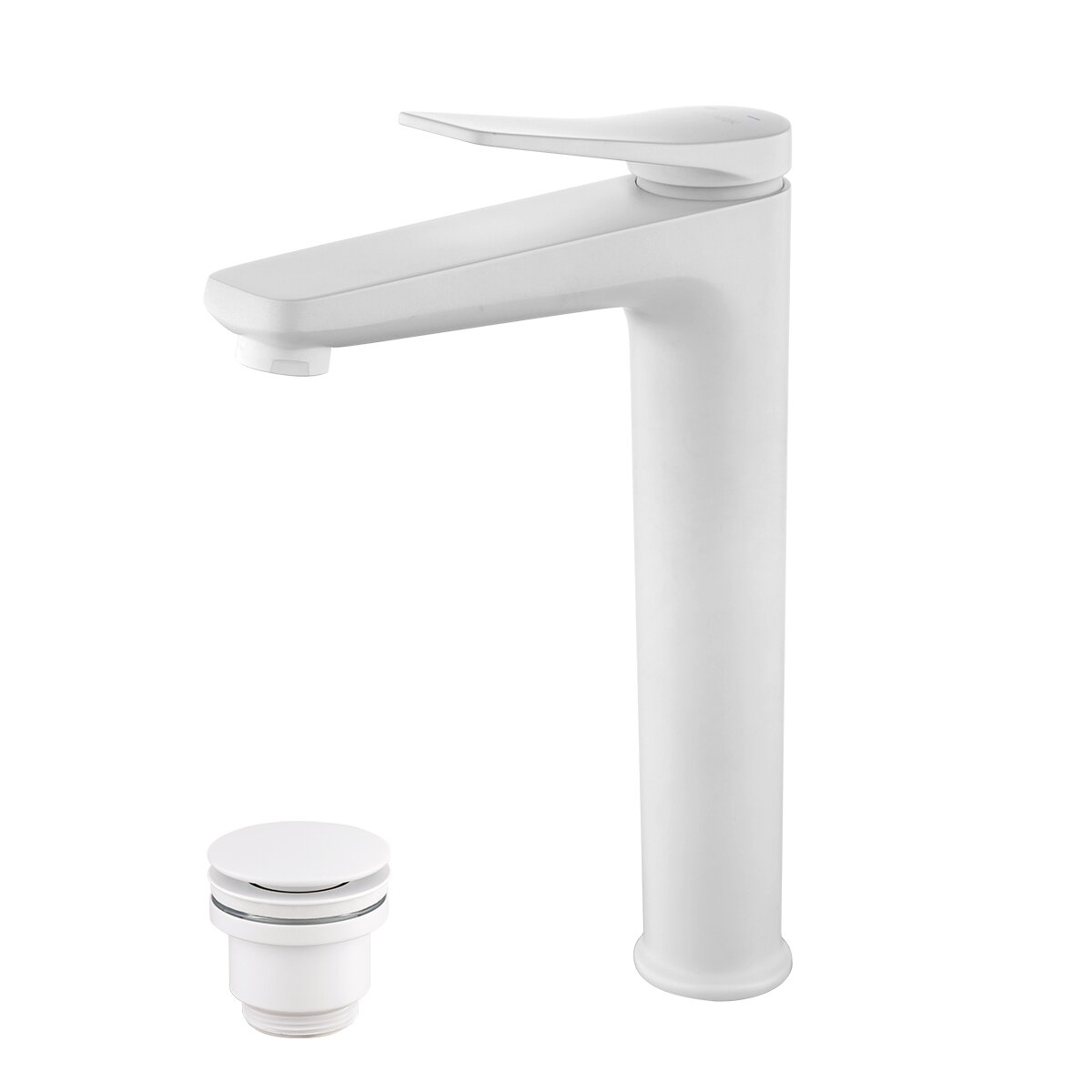 Смеситель для раковины LEMARK LM3709MW BRONX, белый