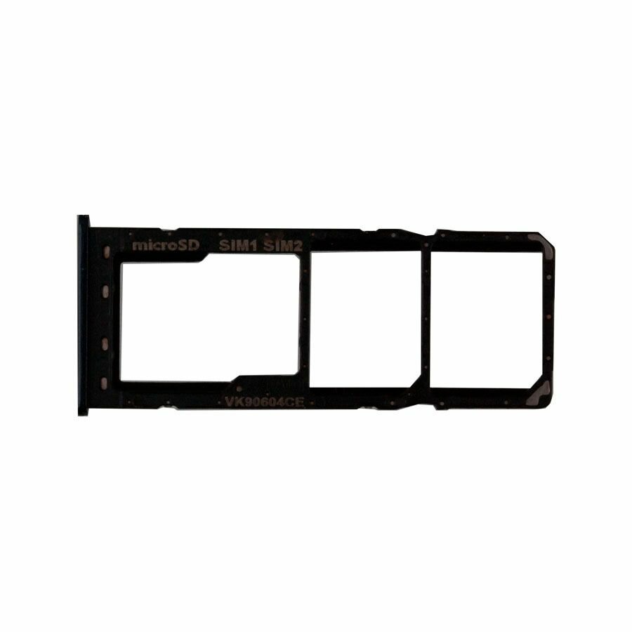 Лоток sim-карты для Samsung SM-M215F (Galaxy M21), M307F (M30s), M315F (M31) и карты памяти <черный>