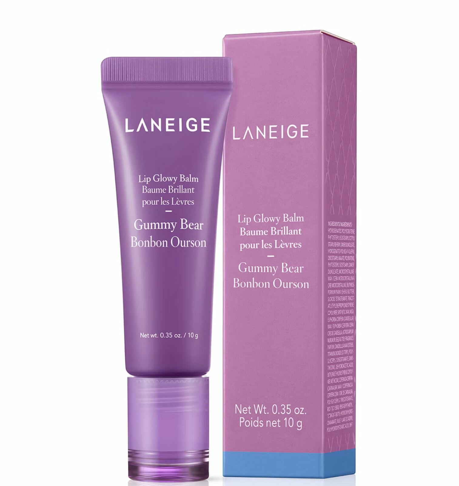 LANEIGE Блестящий бальзам для губ Lip Glowy Balm (Gummy Bear) 10 г