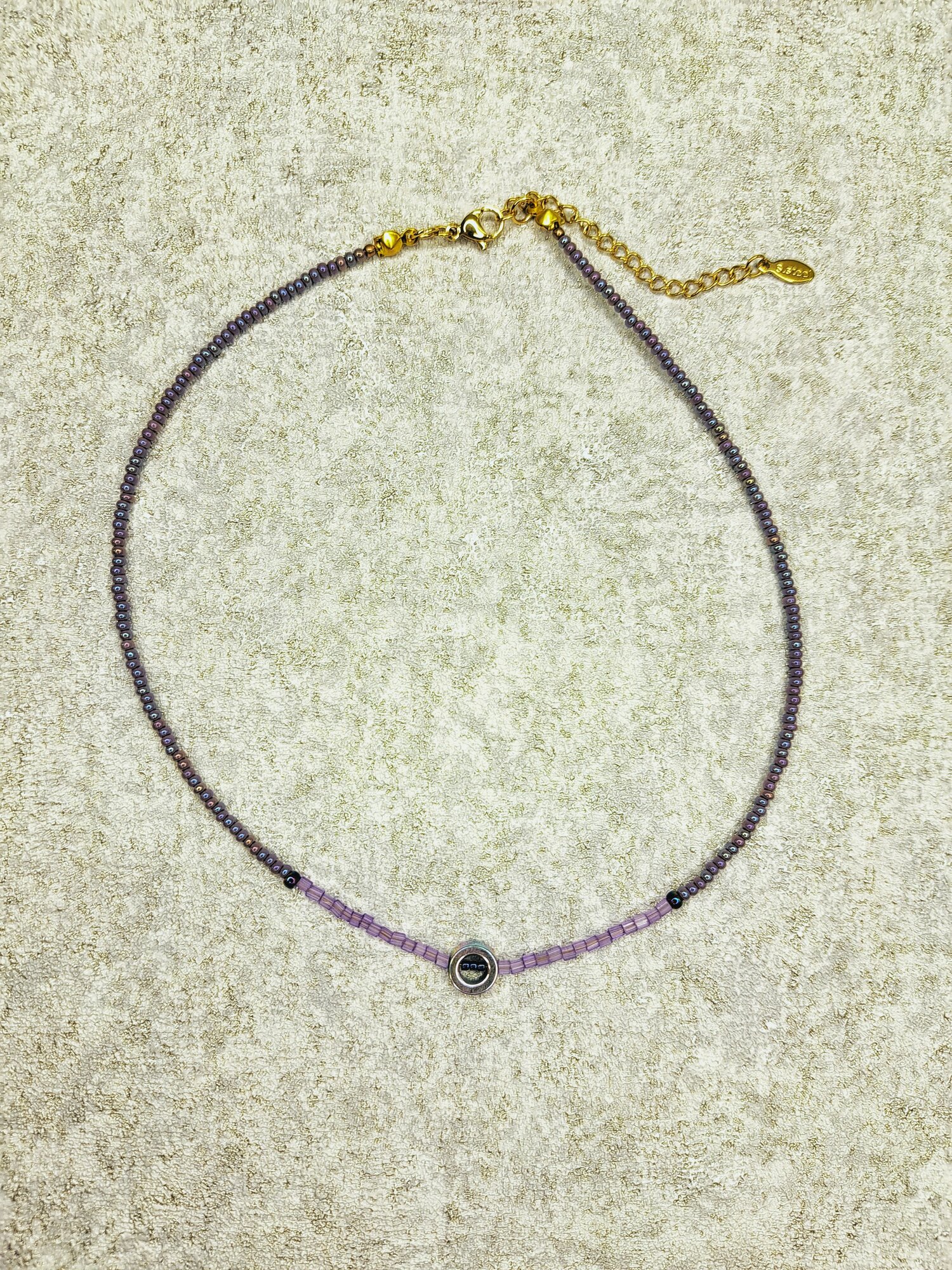 Чокер, стекло, бисер