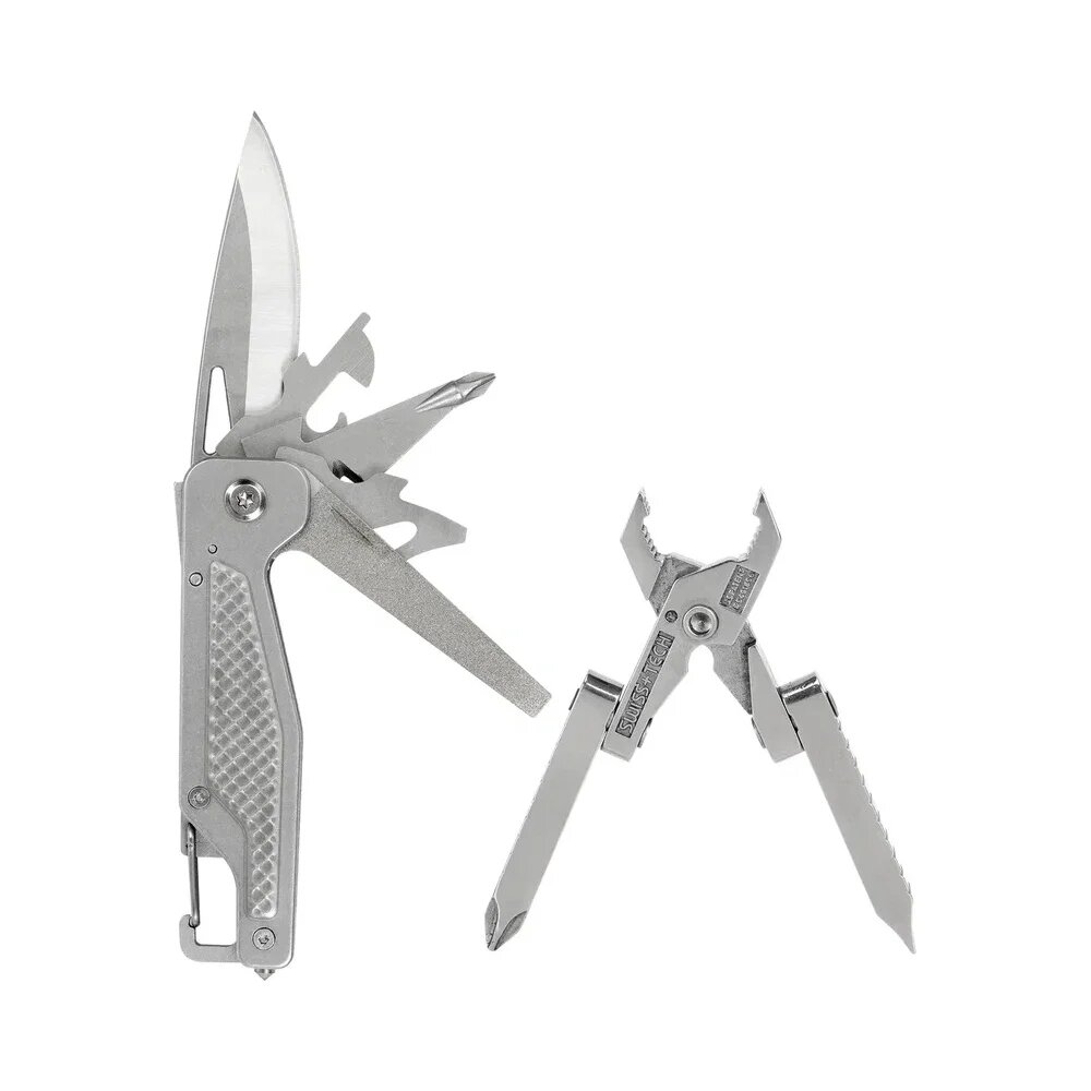 Набор Swiss+Tech нож-мультитул + мирко-мультитул пассатижи ST001022