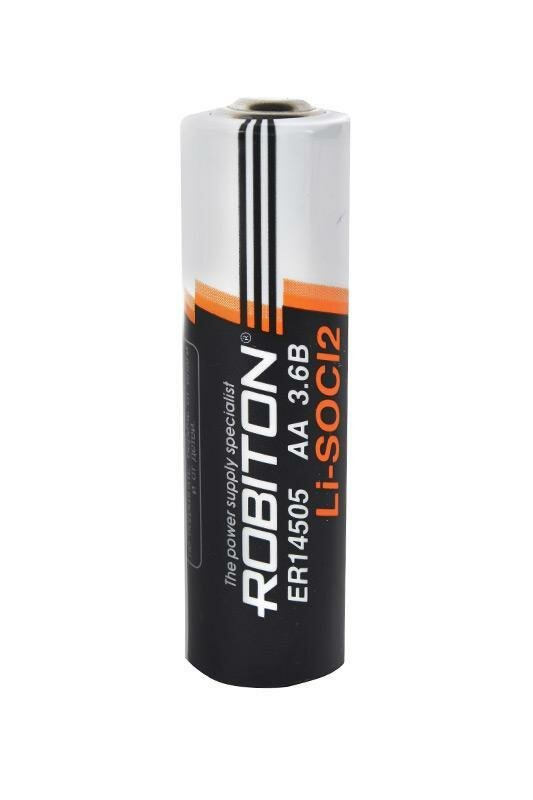 Батарейка Robiton ER14505 3.6V AA 2400mAh Li-SOCl2 PH1 , 1шт.