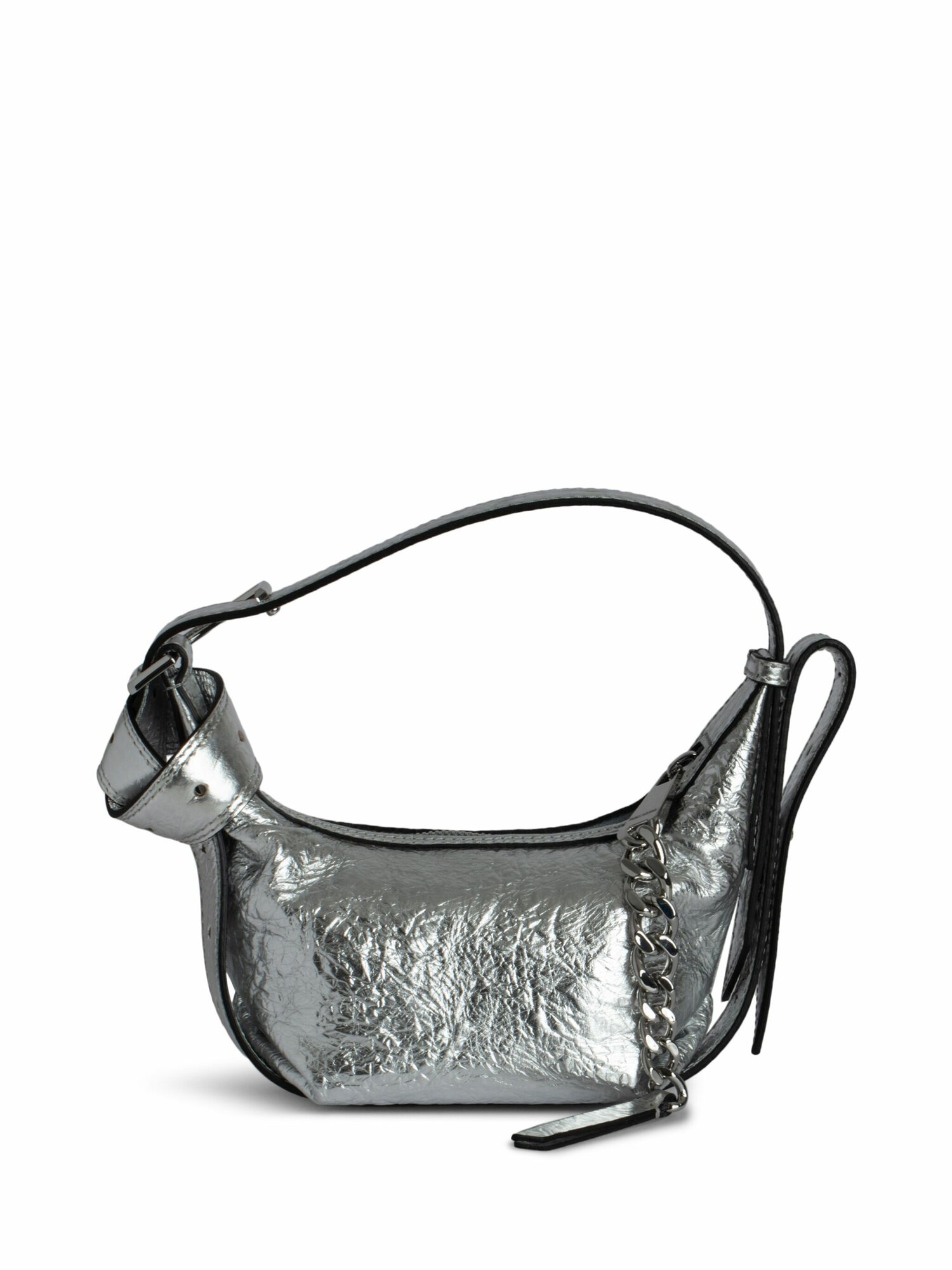 Сумка ZADIG & VOLTAIRE Le Cecilia, серебристый — фото 1