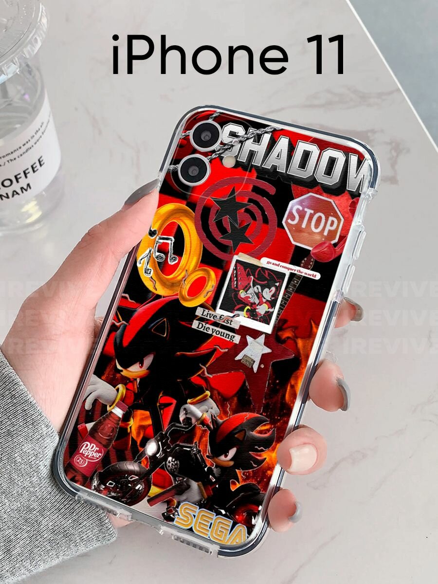 Чехол для iPhone 11 с картинкой shadow Соник