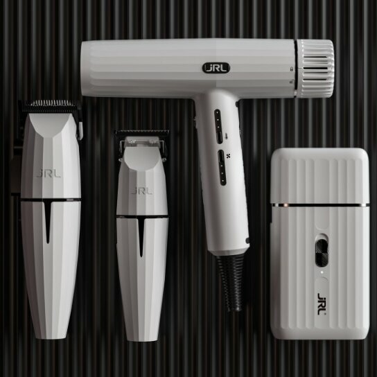 Набор для стрижки JRL "Ghost Collection №3", машинка, триммер, шейвер, фен