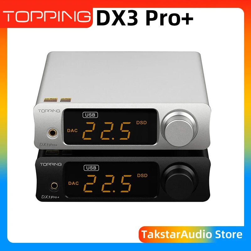 TOPPING DX3 Pro+ DAC Silver — фото 1