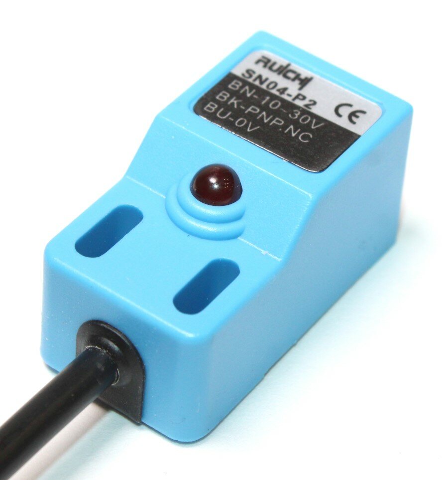 SN04-P2, Индуктивный датчик приближения, RUiCHi, (0-4 мм, PNP, NC, 10-30V)