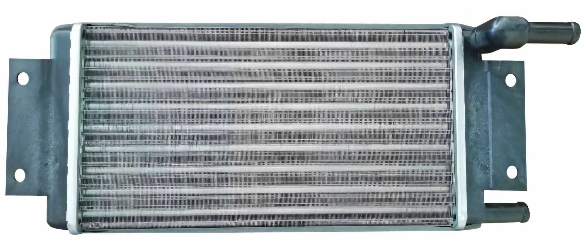 Радиатор отопителя КАМАЗ 4308С-8101060 2-х рядный SOFICO (алюминиевый, трубчато-пластинчатый) ШААЗ