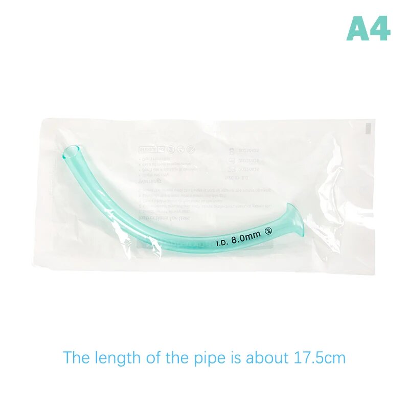 Одноразовый медицинский носовой воздуховод KuZHEN 11,5-17,5 мм as pic