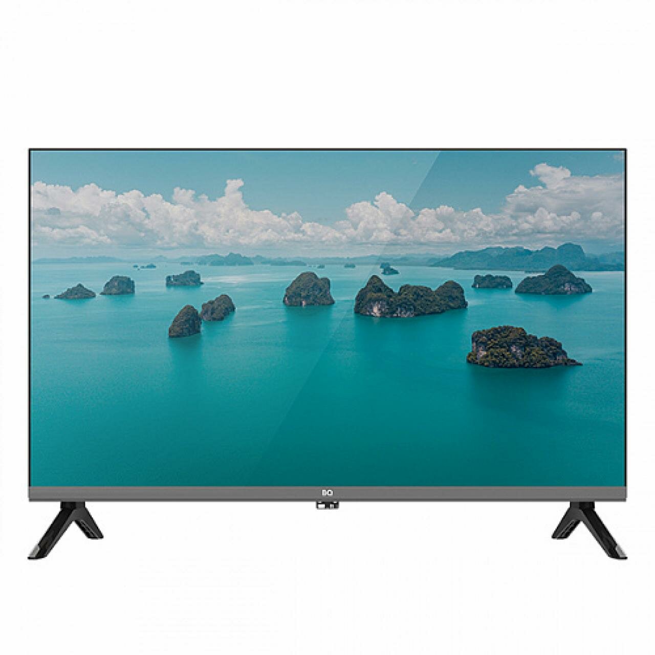 Телевизор BQ 24F34B, диагональ 24", HD, Direct LED, 60Гц, серый