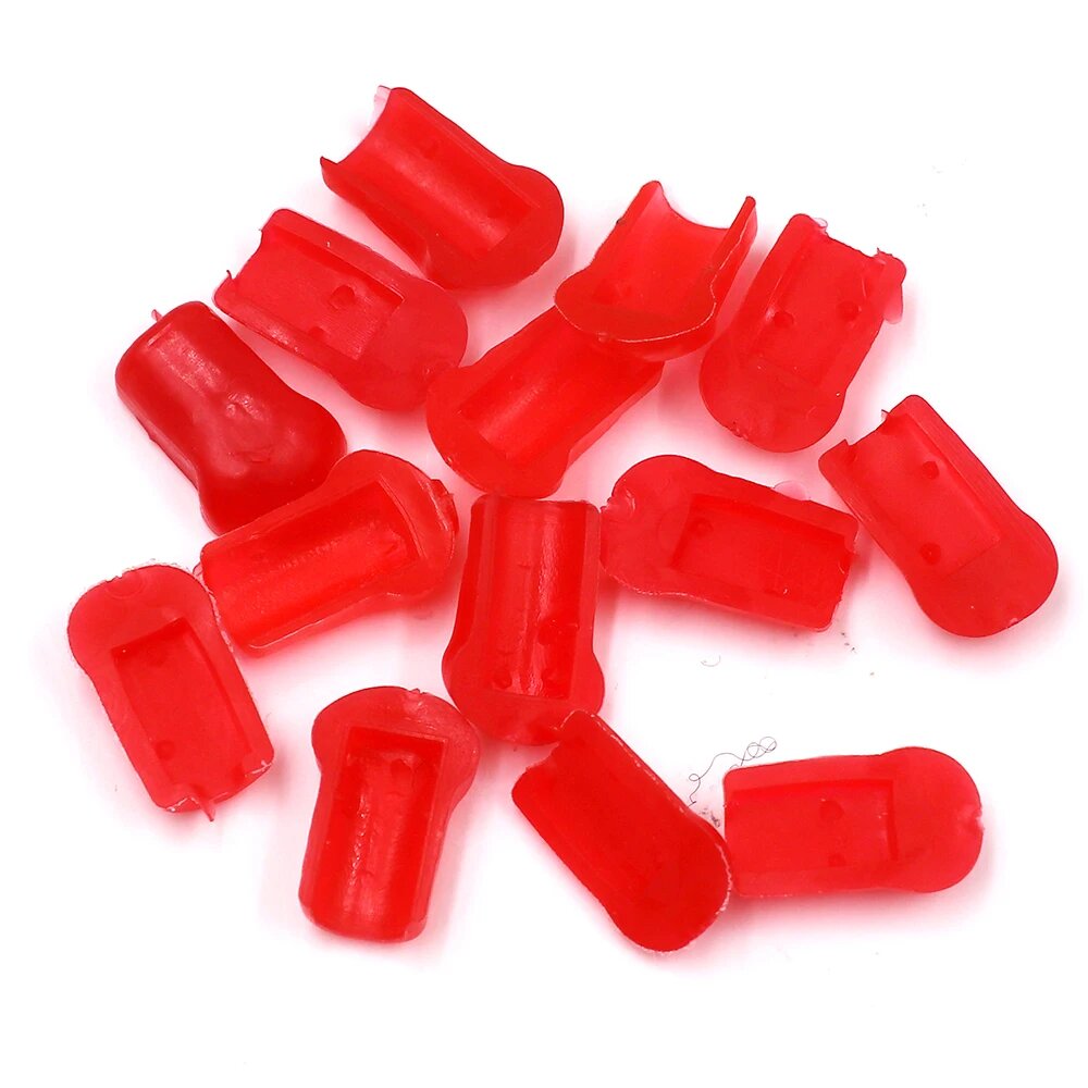 GAHADA светодиодная неоновая полоса концевые заглушки 100/500 шт. Красный, Red, 500pcs, For 6x12mm Neon Sign