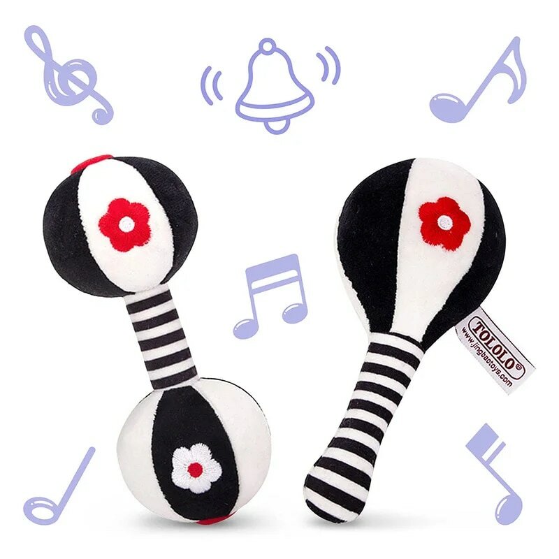 Шт. детские мягкие погремушки игрушки для новорожденных игрушки для автокресла детские гантели игрушка погремушка набор для младенцев 0-12 месяцев подарки для малышей