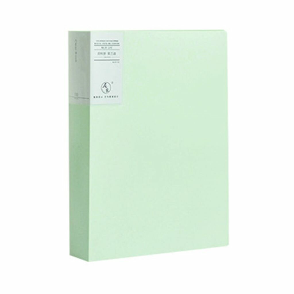 Сумка для файлов Morandi формата А4, 20/40/80/100 страниц, книга данных, бумажный дисплей, прозрачная папка-вкладыш для хранения документов