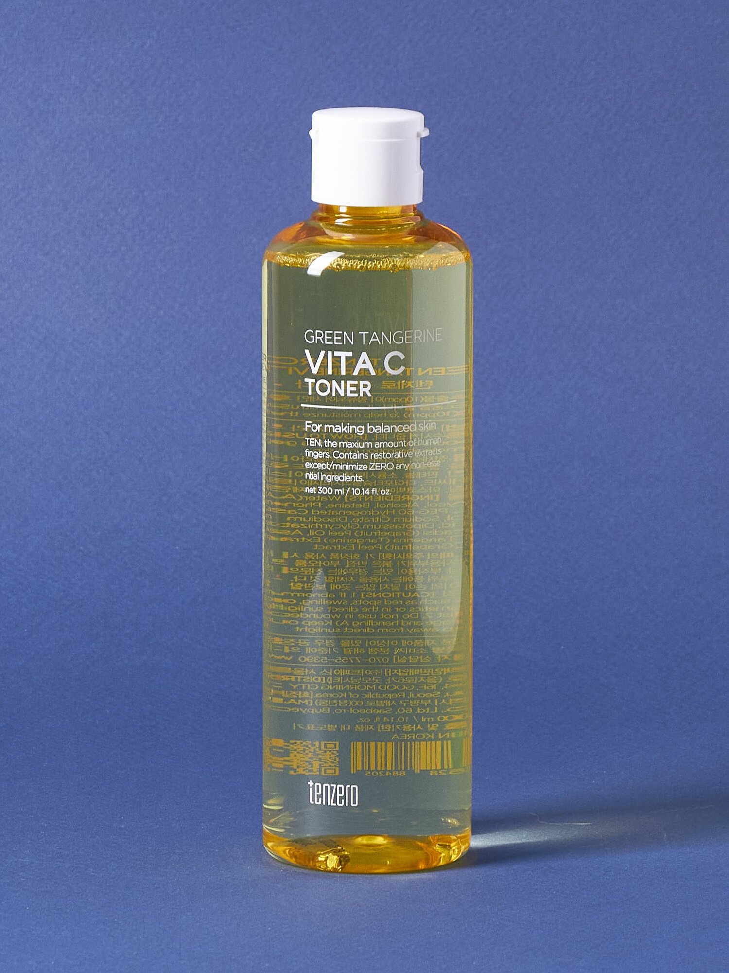 TENZERO Тонер для лица с витамином С 300мл Green Tangerine Vita C Toner
