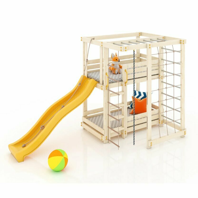 Игровая площадка Моя Горка "Саймон", натуральное дерево