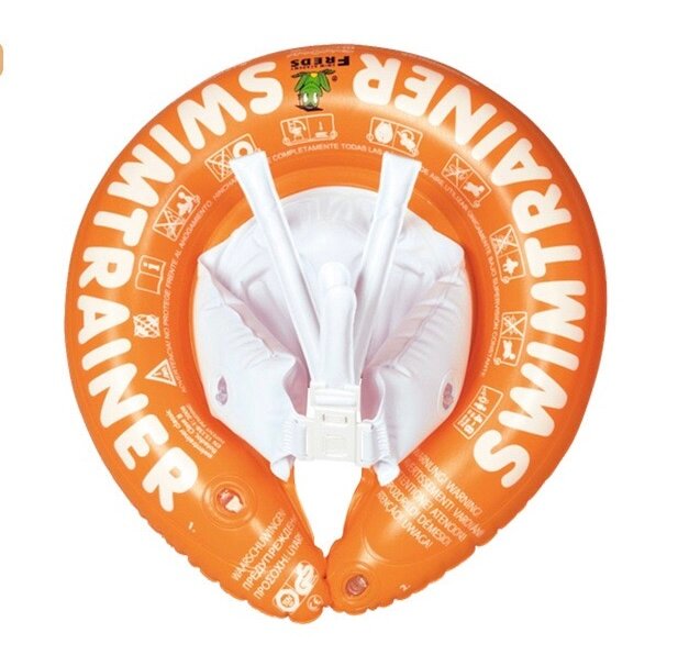 Круг для плавания детский SWIMTRAINER Classic оранжевый для обучения плаванию (2-6 лет)