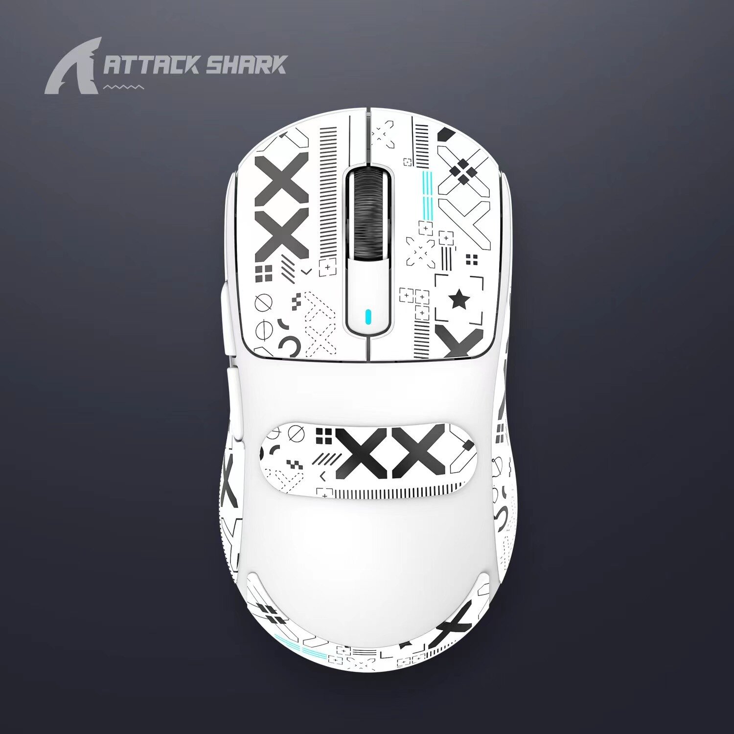 Attack Shark X3 mouse легкая игровая беспроводная мышь PAW3395 с тремя режимами работы