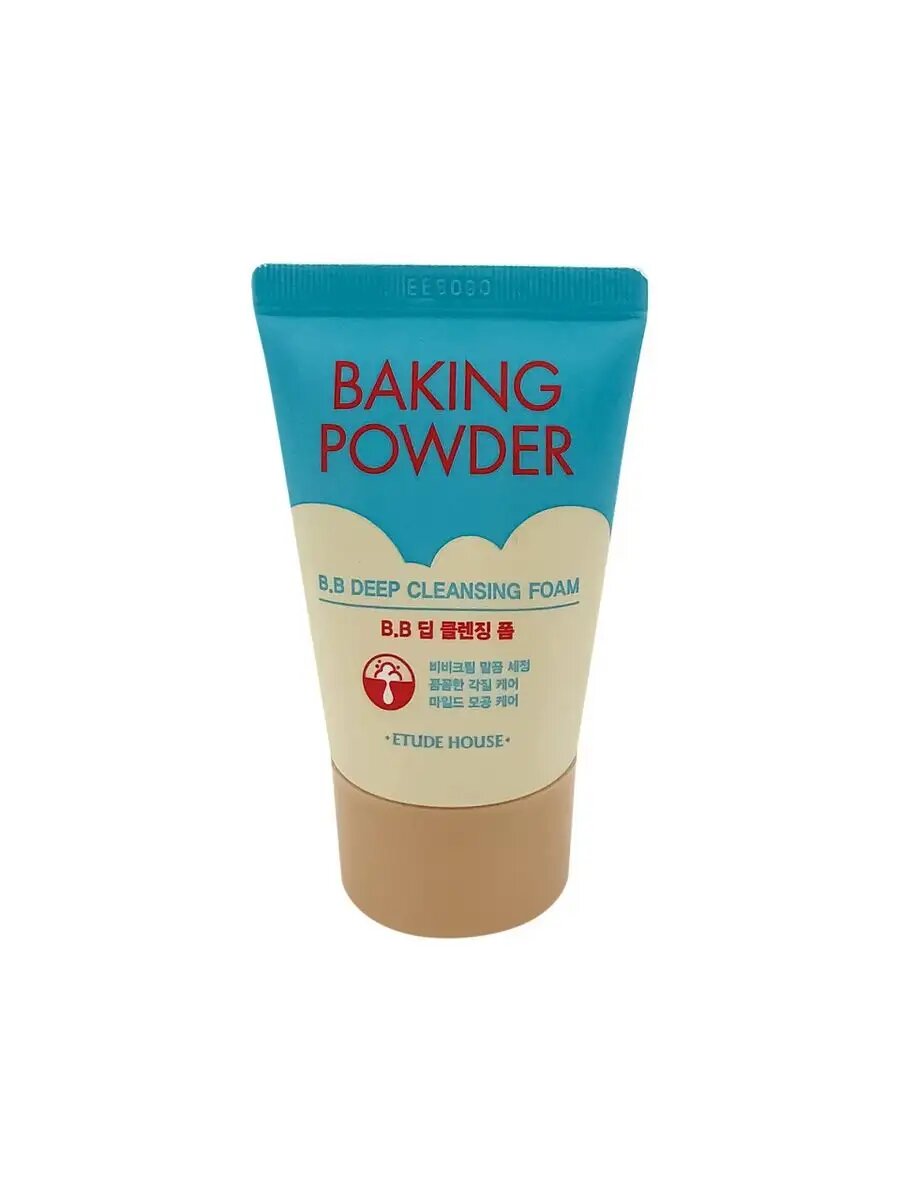 Пенка для умывания и глубокого очищения Etude House Baking Powder, Корея, 30 мл