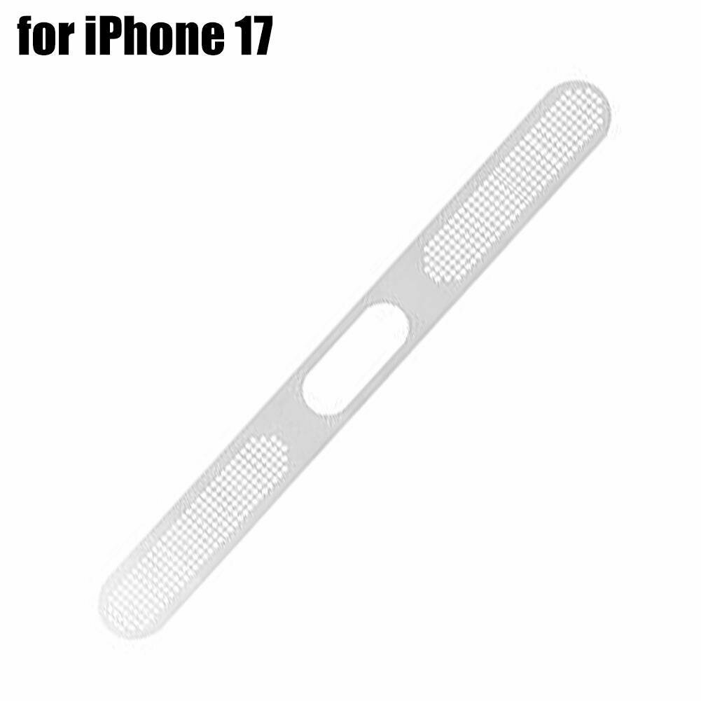 1 шт. металлическая пылезащитная сетка-наклейка для iPhone 17, 17 pro, air, для отверстия динамика