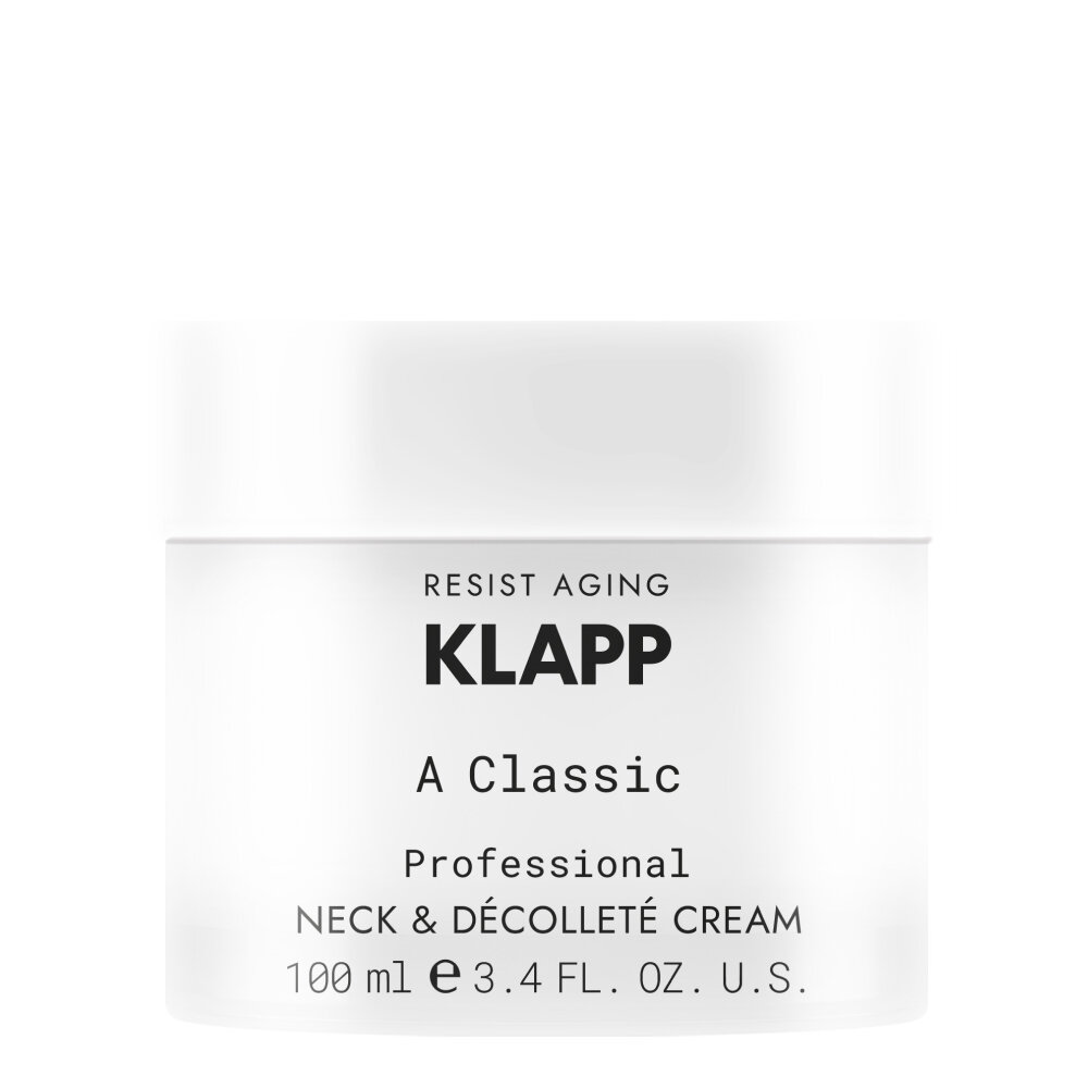 KLAPP A Classic Neck & Decollete Cream Крем для шеи и декольте 100 мл