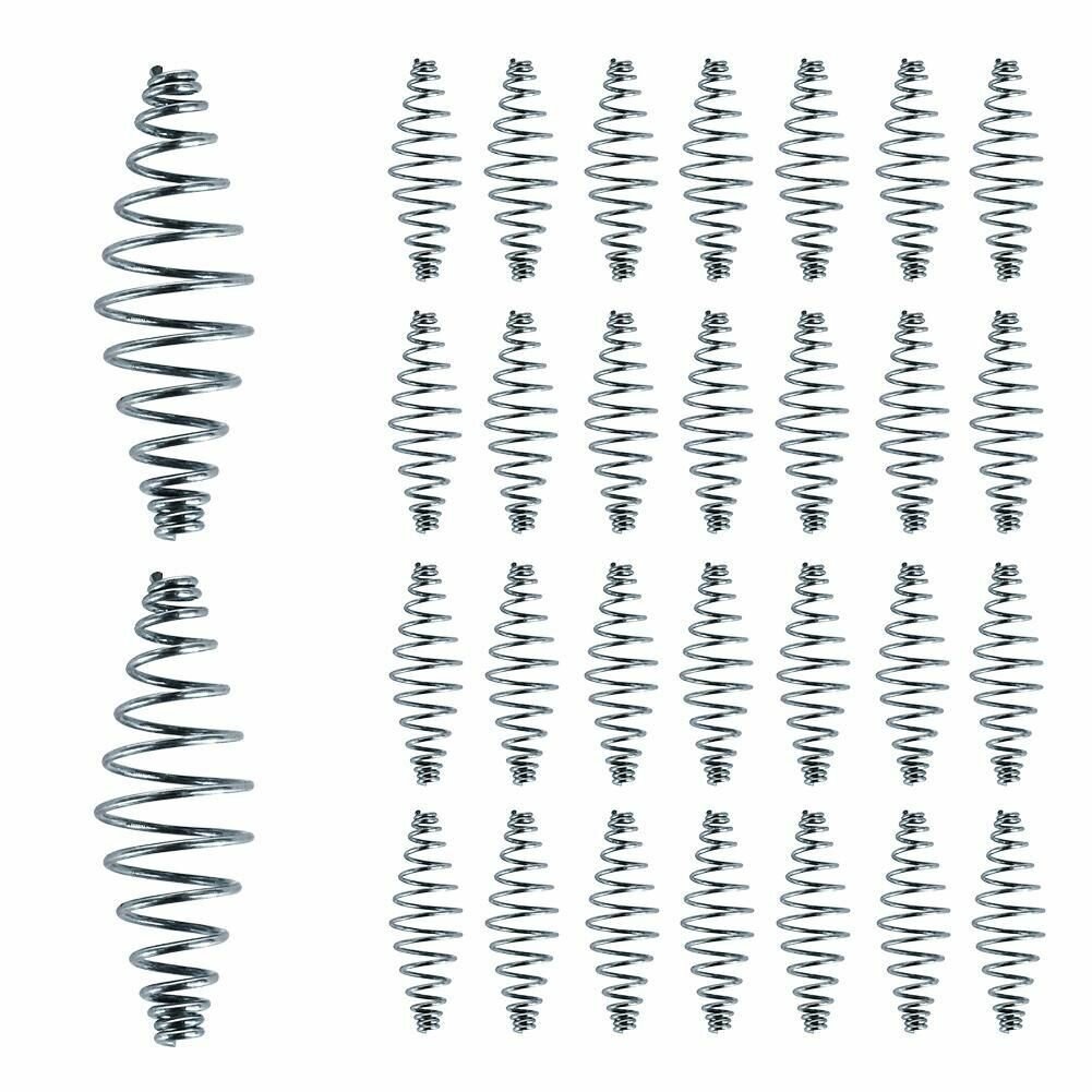 Пружинная оснастка для ловли толстолобика и амура, нержавеющая сталь, с большой пружиной-держателем приманки