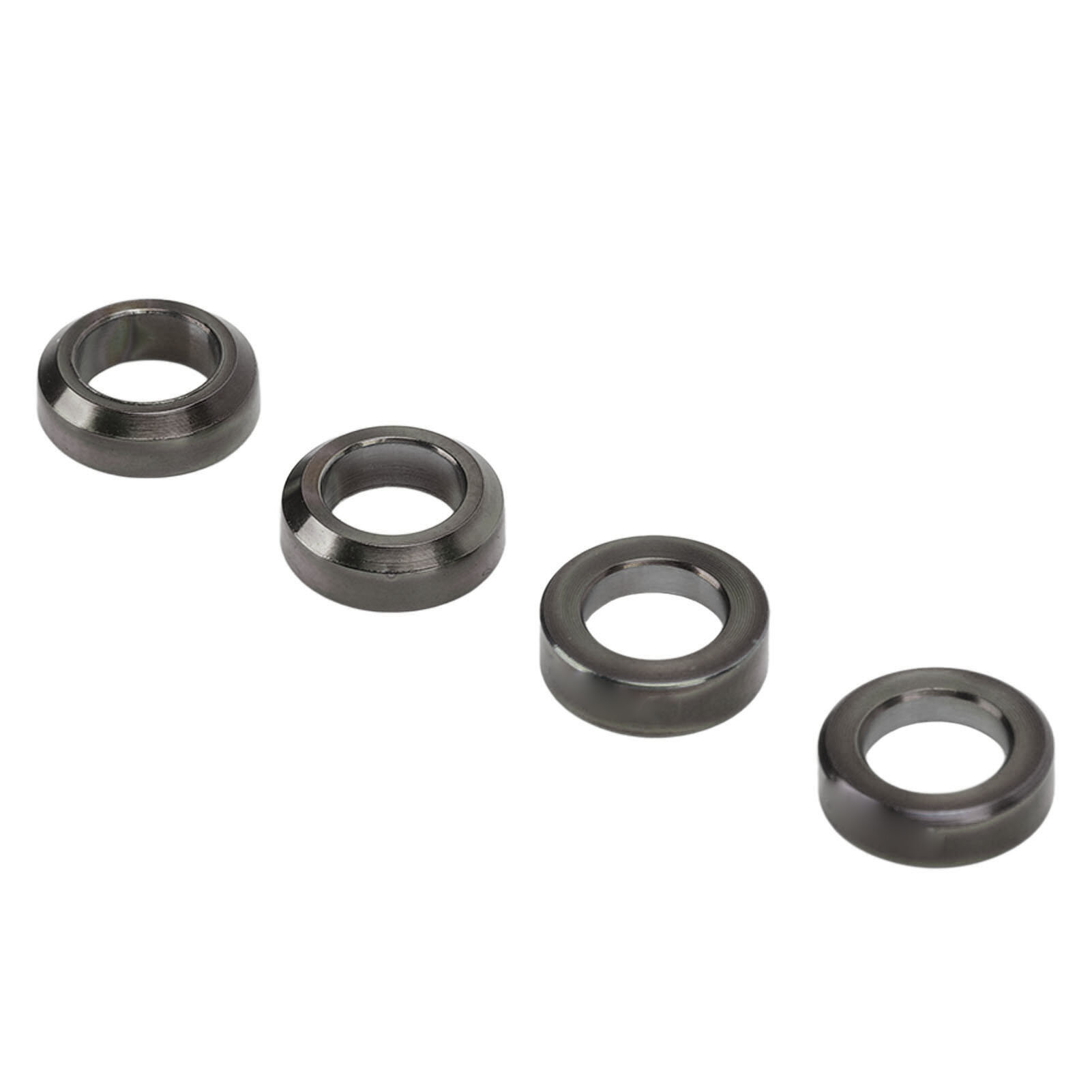 4pcs велосипедный тормозный суппорт Spacer Spacer Titanium сплав вогнутый и выпуклый горный велосипед