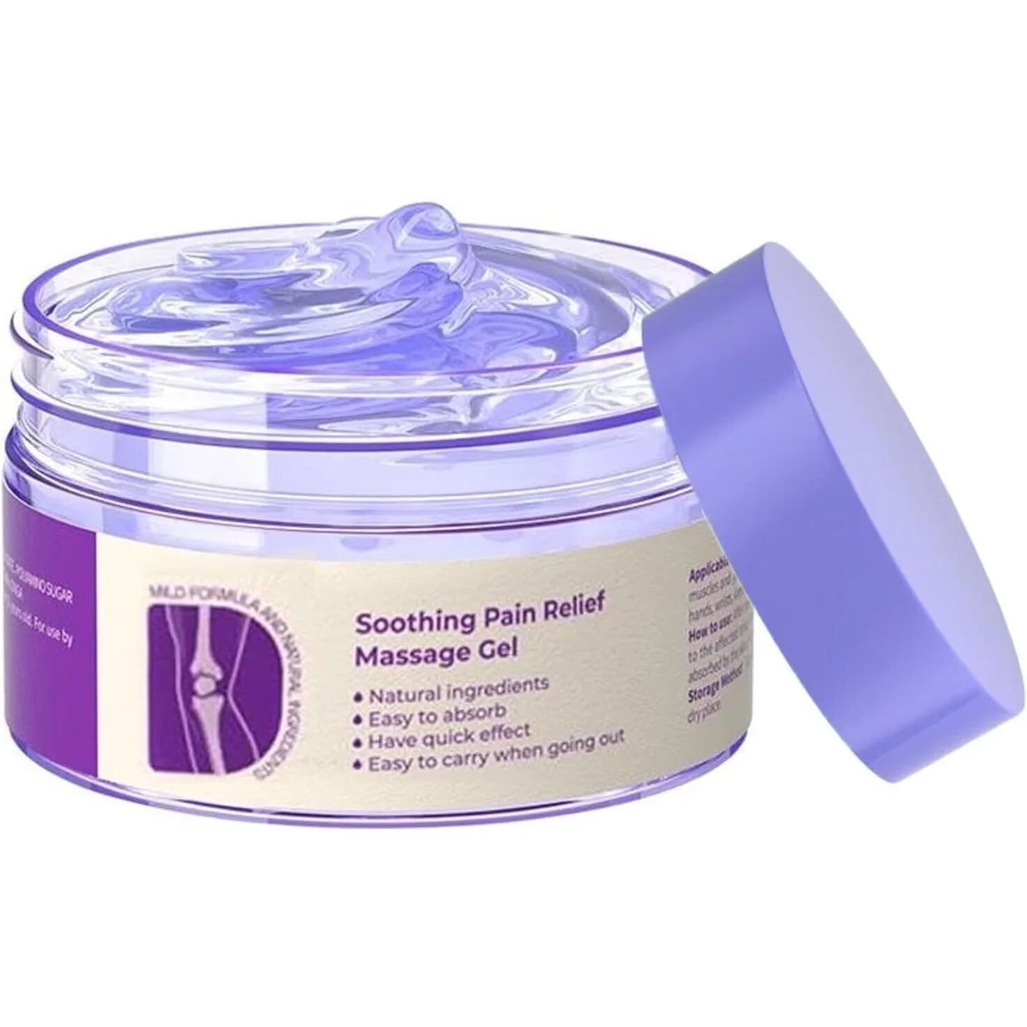 VamsLuna Фиолетовый гель для суставов