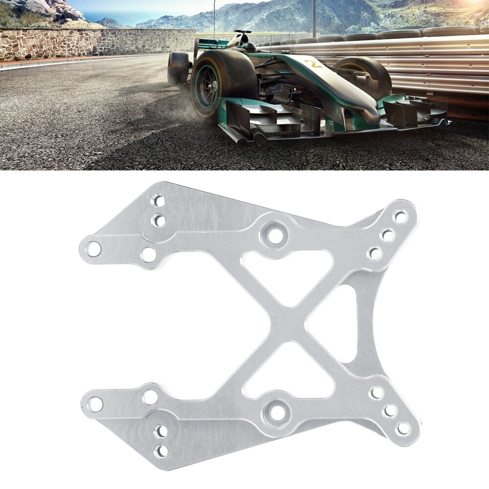 Аксессуар для передней шоковой башни, совместимый с моделями ECX Series 2WD RC 1/10, серебристый