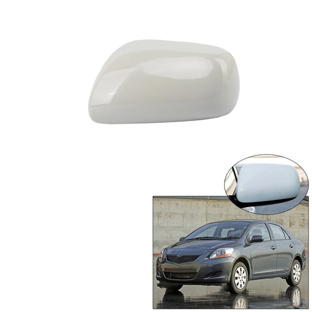 Загрунтованная Крышка Зеркала заднего Вида Для Toyota Yaris 2007-2013 Годов Выпуска С Левой Стороны Водителя