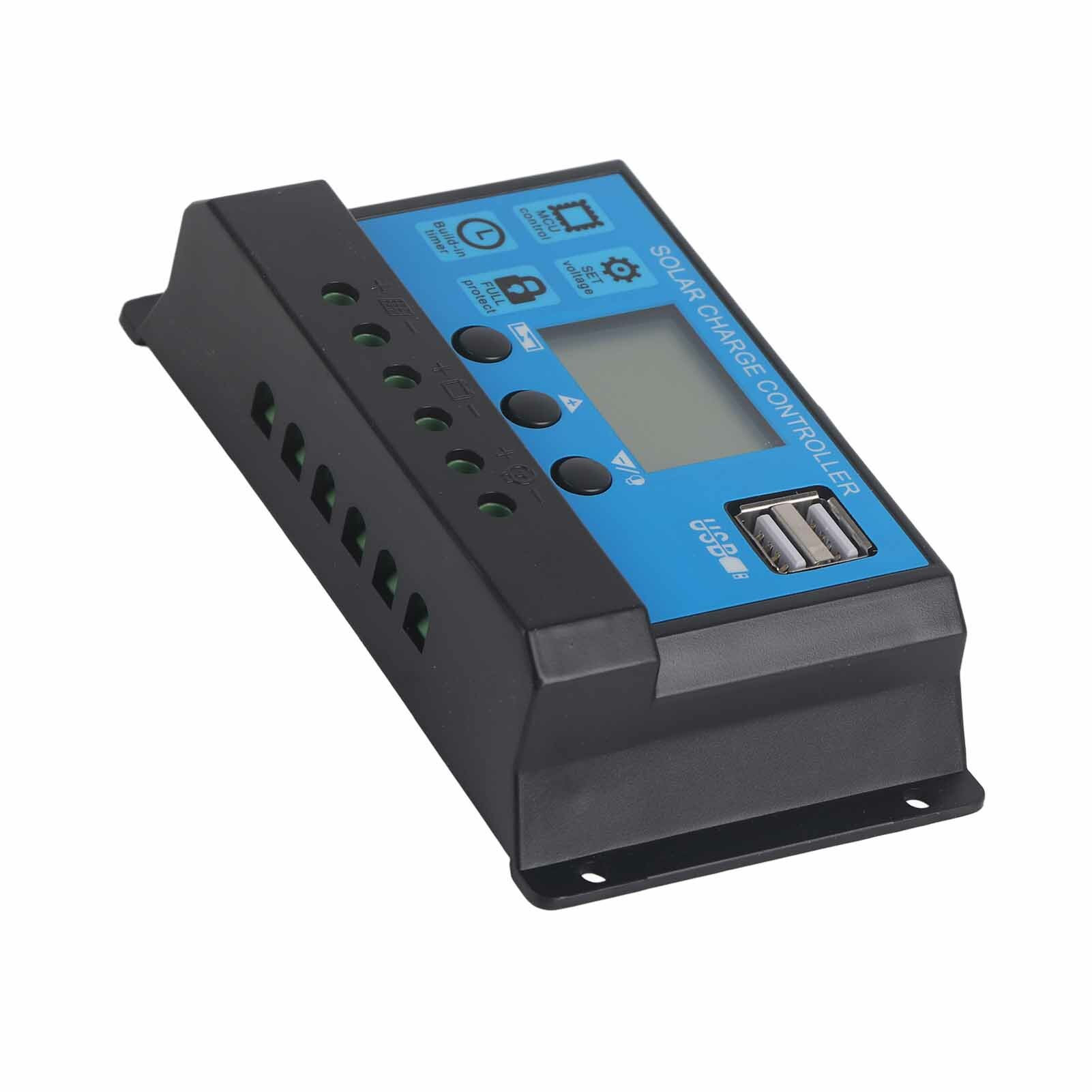20A 12V 24V 2-ходовой MOS контроллер заряда от солнечной батареи PWM 3-ступенчатый регулятор батареи Контроллер солнечной панели