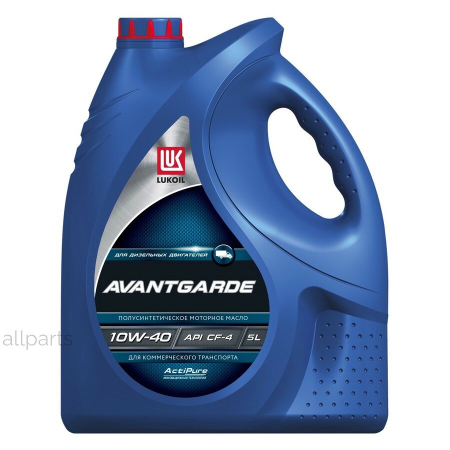 LUKOIL 19306 Масло моторное Авангард п/синт. 10W-40 5л. новый арт.2311607