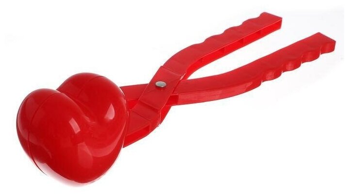 Снежколеп детский "Сердечко" для игры в снежки