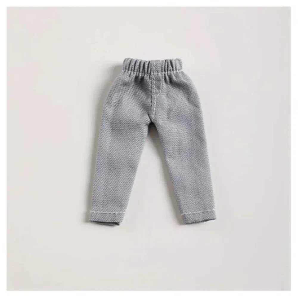 YOUSHITOP Узкие брюки для кукол 1/11 OB11 и 1/12 BJD Серый, Grey