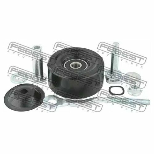 Натяжной ролик, поликлиновой ремень Febest 0287D40B для Nissan CABSTAR F24M F24W, NAVARA, NP300, Pathfinder III