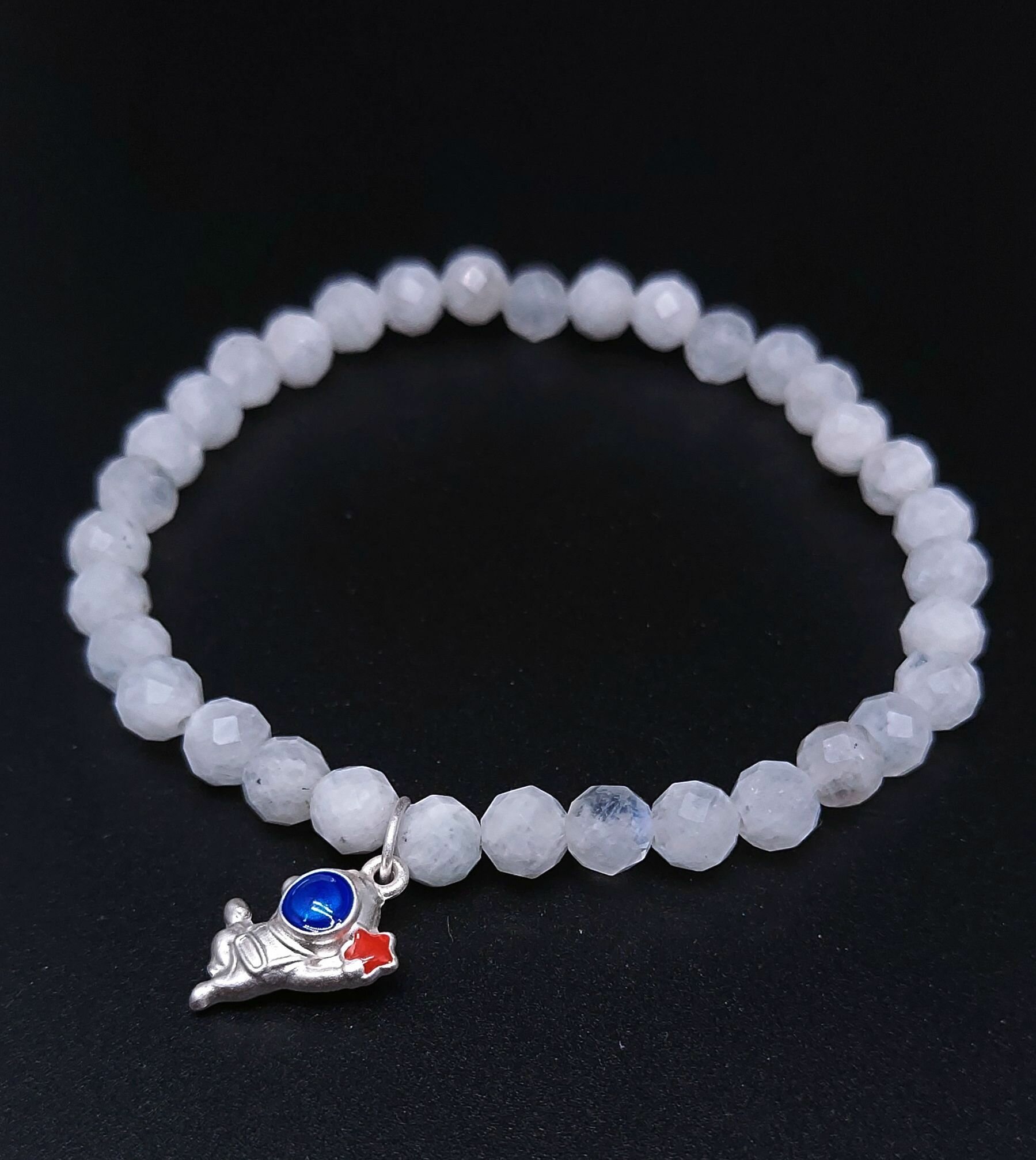 Браслет, лунный камень