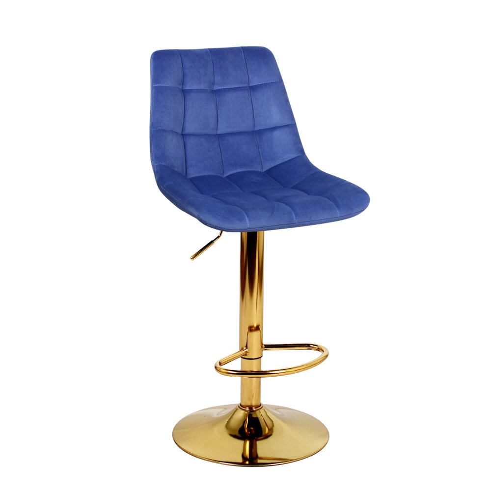 Барный стул John темно-синий