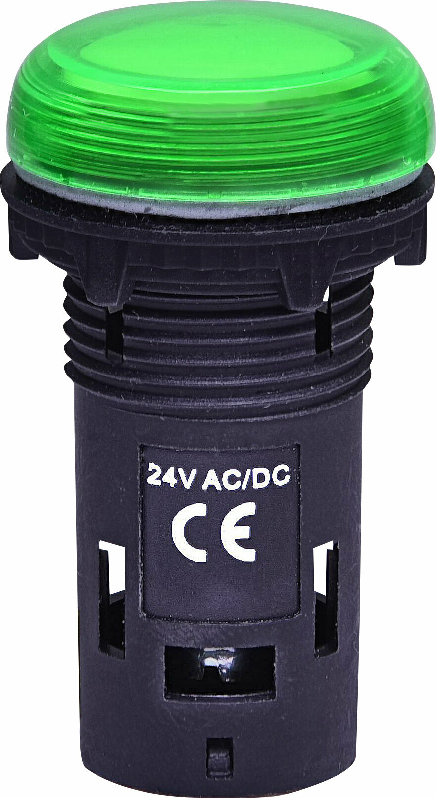 Лампа сигнал. LED матовая ECLI-024C-G 24V AC/DC (зеленая) ETI 004771211