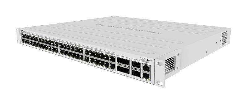 Коммутатор Mikrotik CRS354-48P-4S+2Q+RM белый