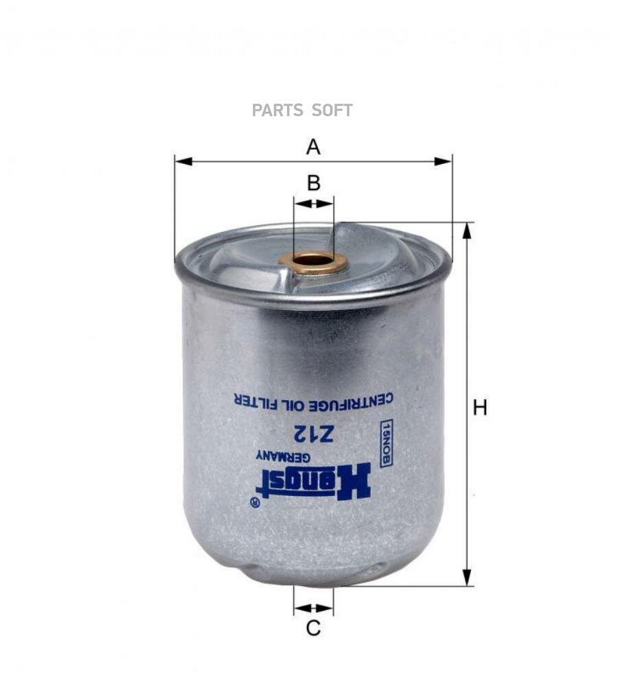 HENGST Z12D64 Фильтр масляный