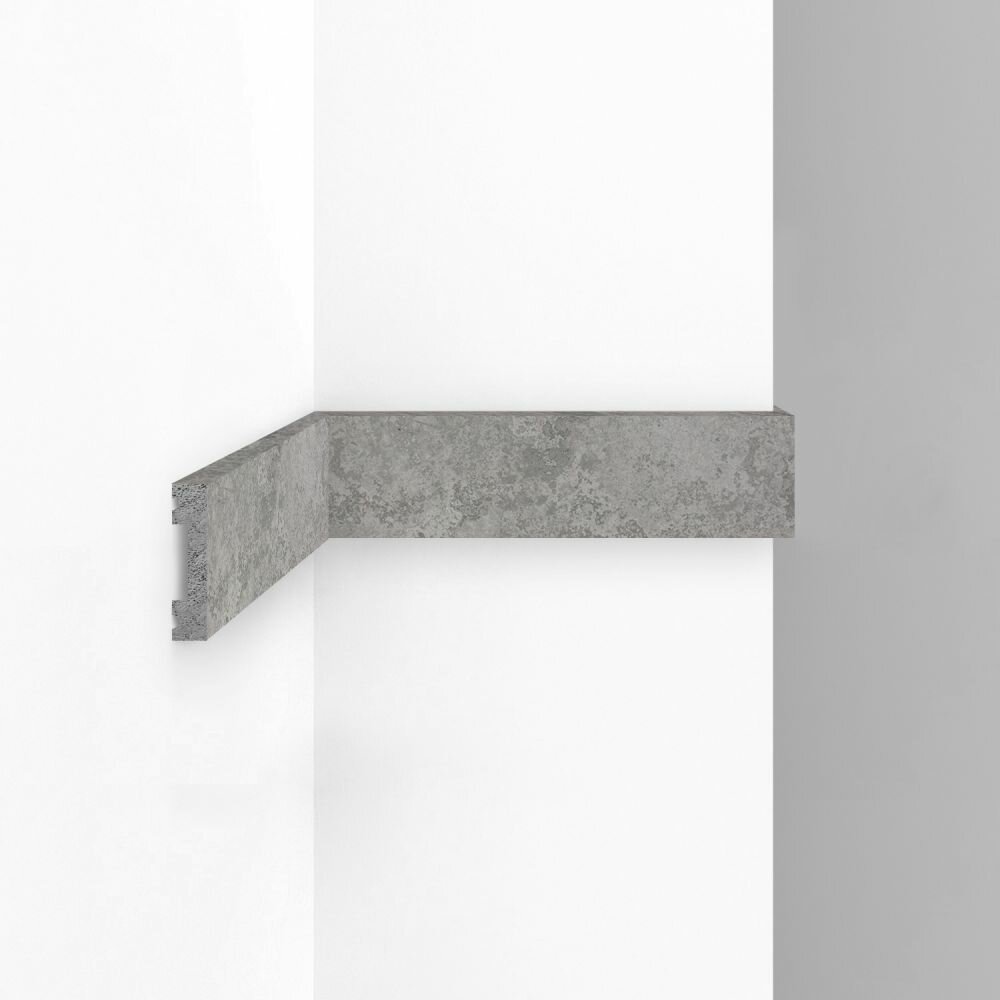 Молдинг Гладкий Decomaster D162-1619ДМ В41хШ10х2900 мм / Декомастер.