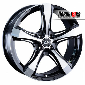 Диски литые LS Wheels LS-1053 8.0х18/4х100 D60.1 ET40.0, BKF
