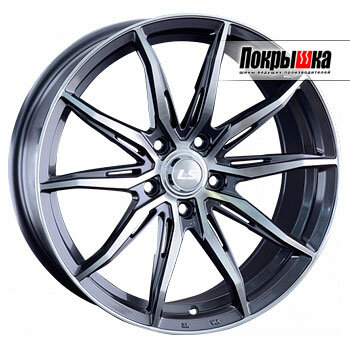 Диски литые LS Wheels LS-1055 8.0х18/5х114.3 D67.1 ET45.0, GMF