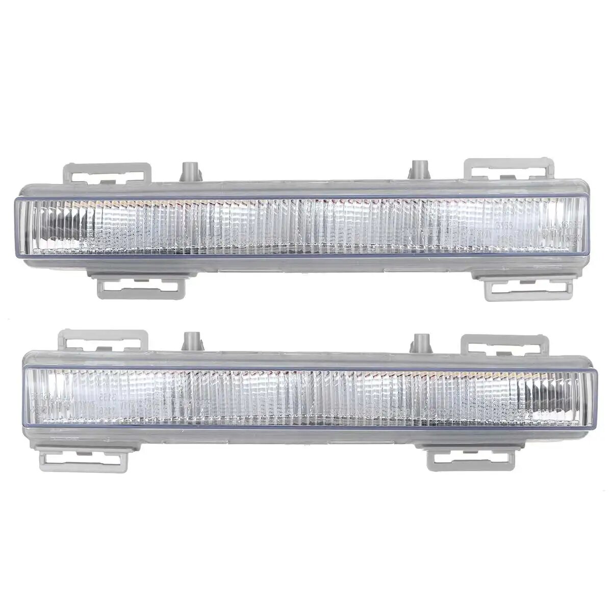 1 пара 2049065401 2049065501 передние дневные ходовые светодиодные огни DRL Противотуманные фары для Mercedes Benz W166 ML350 ML400 X204 GLK350 12-15