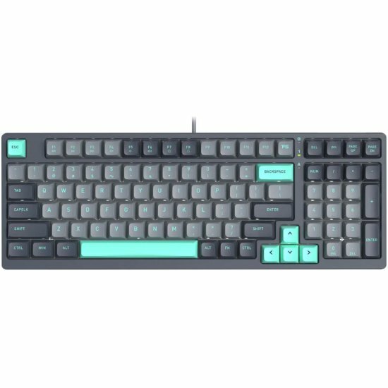 Клавиатура A4TECH Fstyler FS300 механическая черный/серый (FS300 PANDA ROCK)