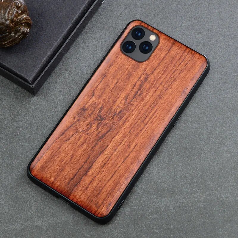 Деревянный чехол для iPhone 16 Pro Max, color 2