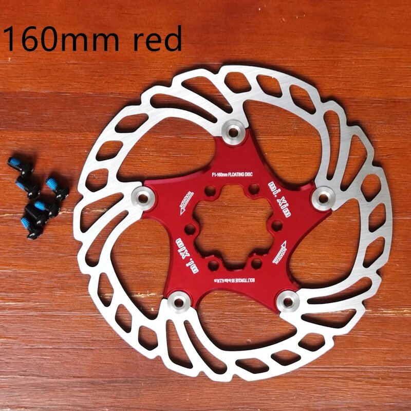 Mi Xim дисковый тормозной диск 140/160/180/203 мм черный Красный, red 160mm