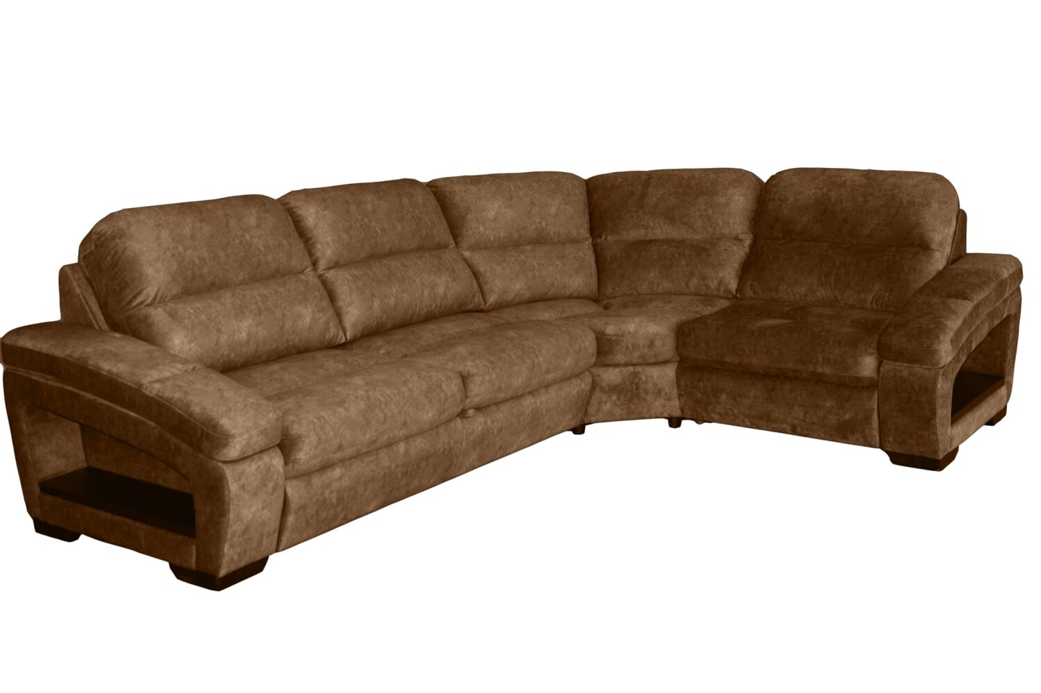 Угловой диван Кальяри Ламбре 4, выкатной, 318х235х100 см, с ящиком для белья