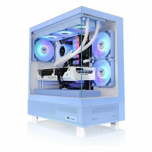 Корпус ATX Thermaltake View 270 TG ARGB Hydrangea, Midi-Tower, без БП, голубой [ca-1y7-00mfwn-00]