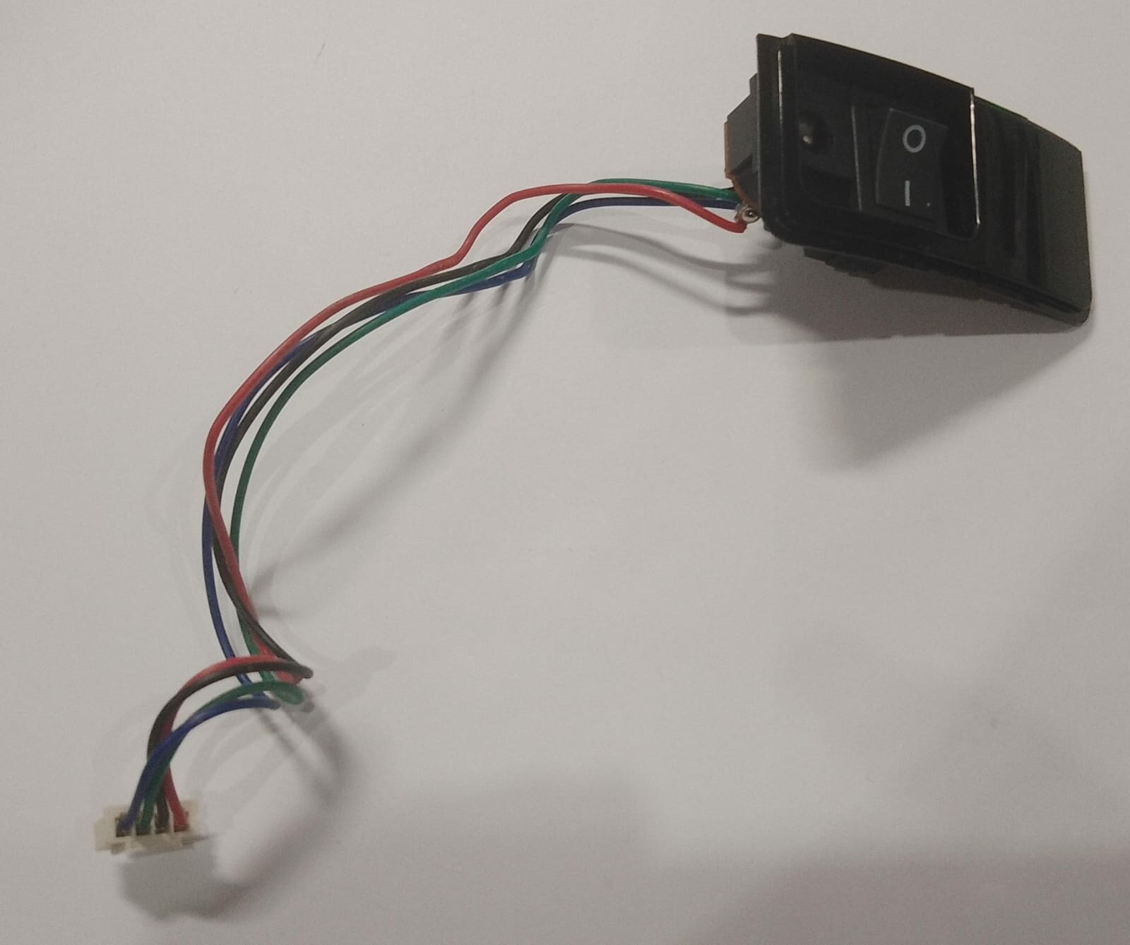 Кнопка включения с разъемом зарядки+шлейф робота пылесоса Ilife Robotic vacuum cleaner (A4s)