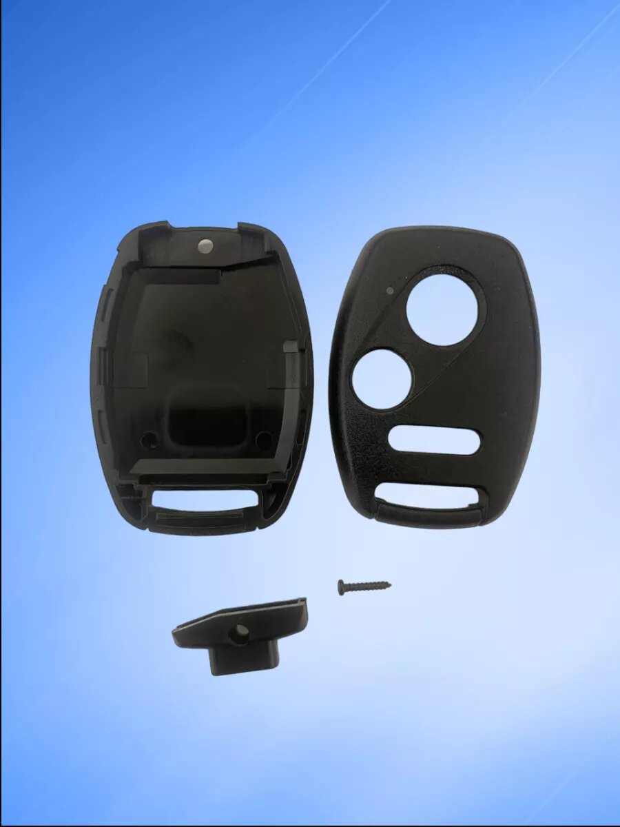 Корпус ключа зажигания для Honda Accord/CRV/Civic/Pilot без лезвия с 2 кнопками +Panic — фото 1